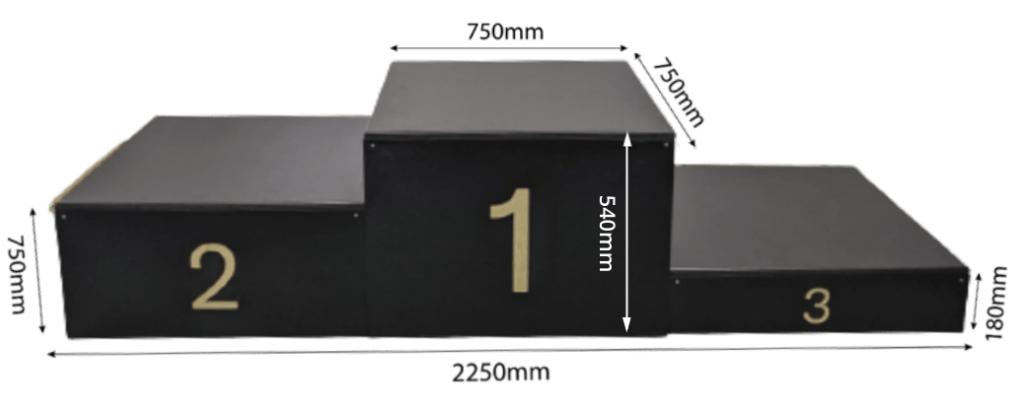 Winners Podium Stage